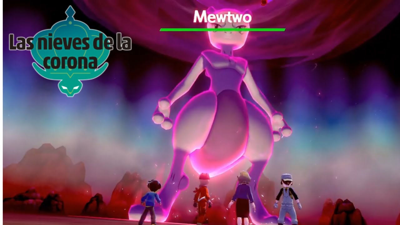 COMO CAPTURAR A MEWTWO!! Aventuras dinamax - NIEVES DE LA CORONA (DLC ...