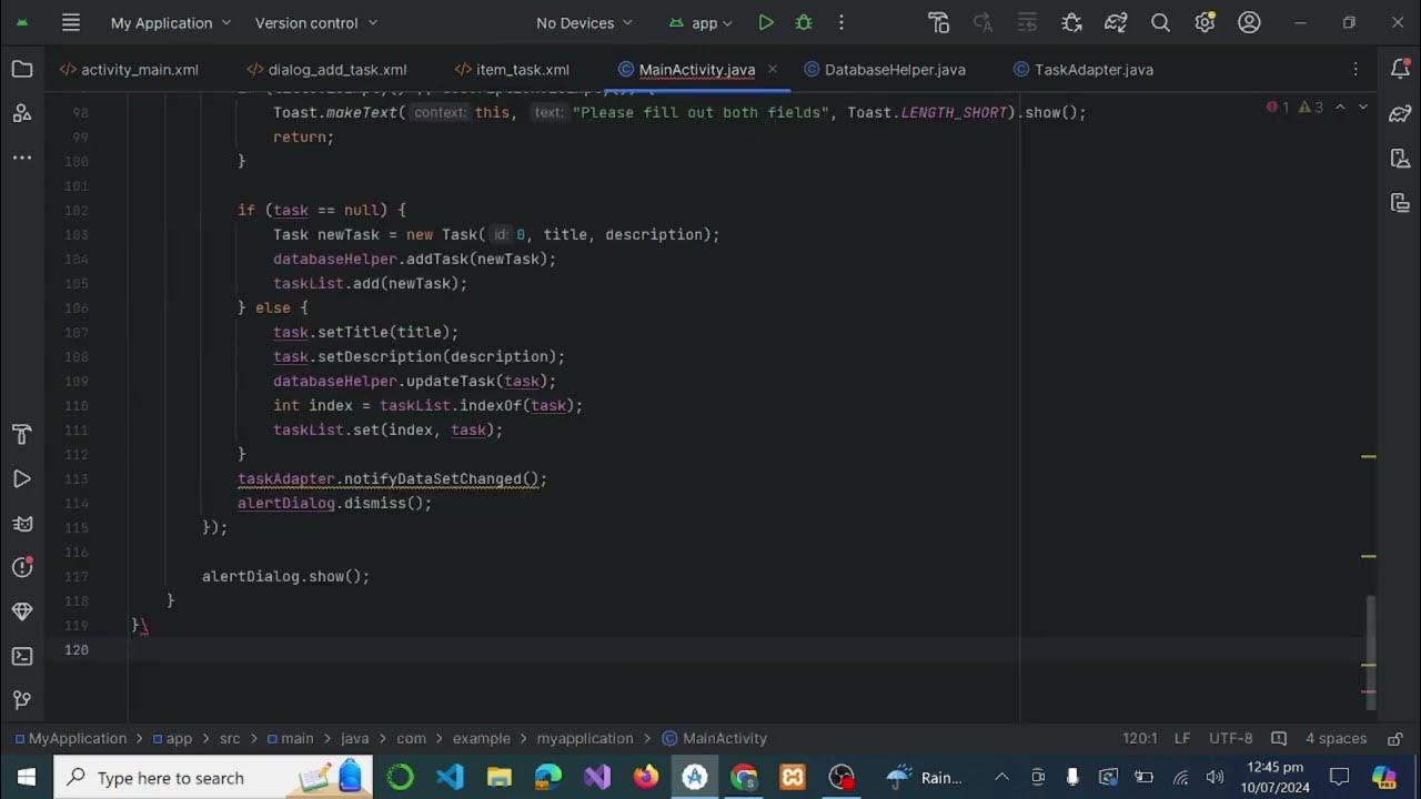 Creating ToDo List App in Java Using Android Studio with Source Code - YouTube