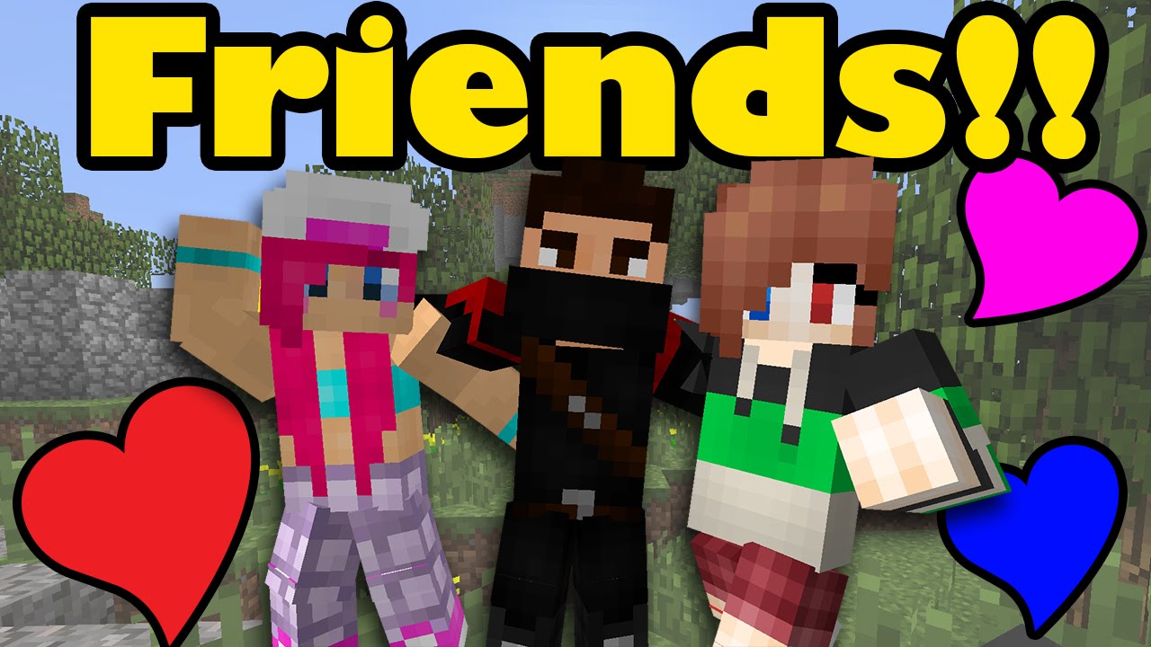 How to Become FRIENDS with STRANGERS in Minecraft!!! - YouTube