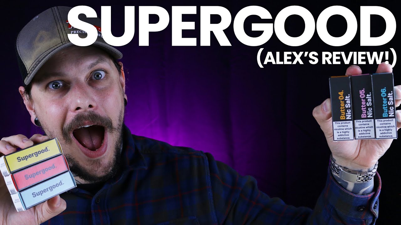 SuperGood Nic Salts - Alex's Vape Nerd Review - YouTube