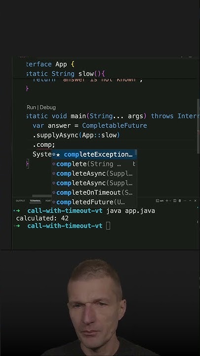 Completeontimeout 👉 Timing Out Slow Method Invocations Java Shorts Coding Airhacks Youtube