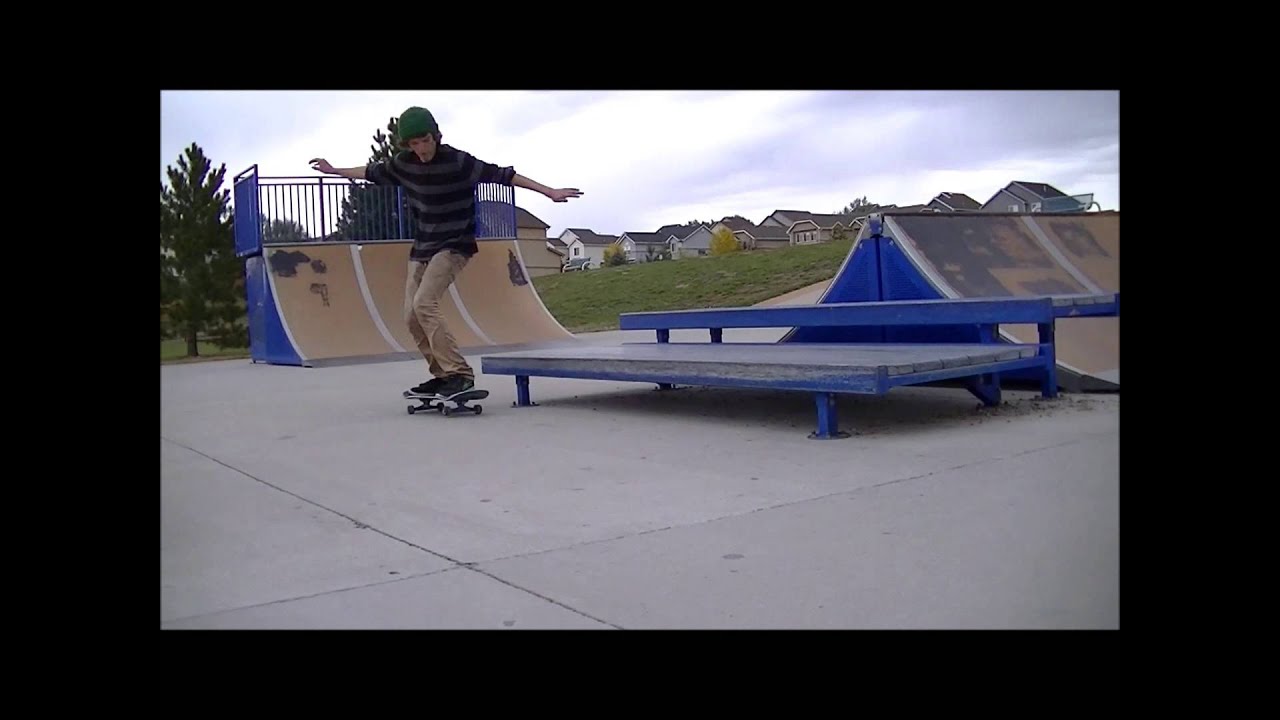 Trick Of The Day:Nose-slide Big Spin out!! - YouTube