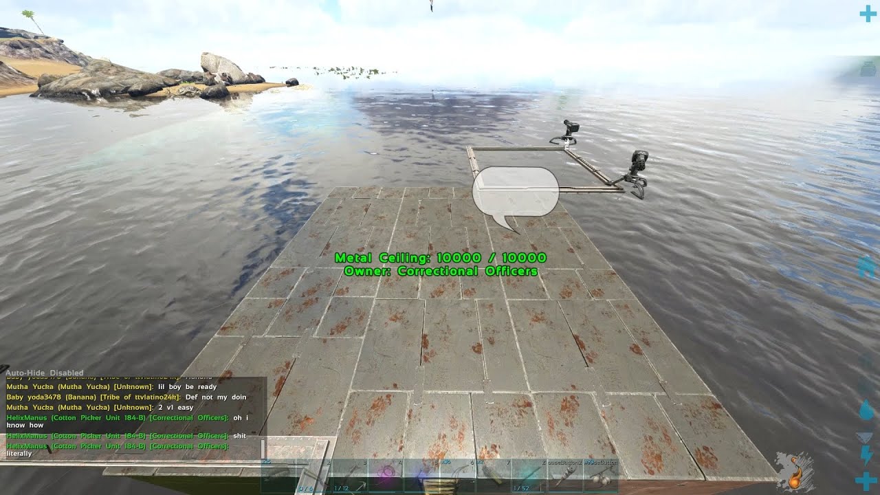 We built a prison boat and captured the entire server (including the ...
