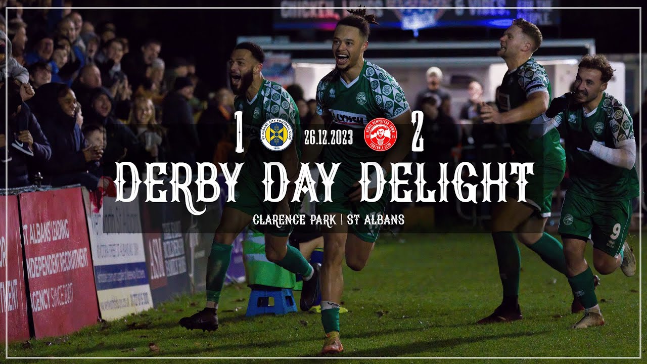 DERBY DAY DELIGHT | St Albans City 1-2 Hemel Hempstead Town - YouTube