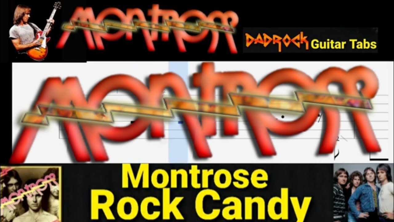 Rock Candy - Montrose - Lead Guitar TABS Lesson (UG) - YouTube