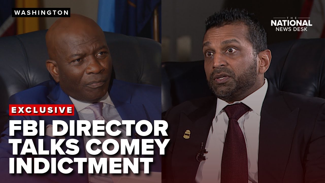 EXCLUSIVE: FBI Director talks Comey indictment, January 6, ANTIFA and ...