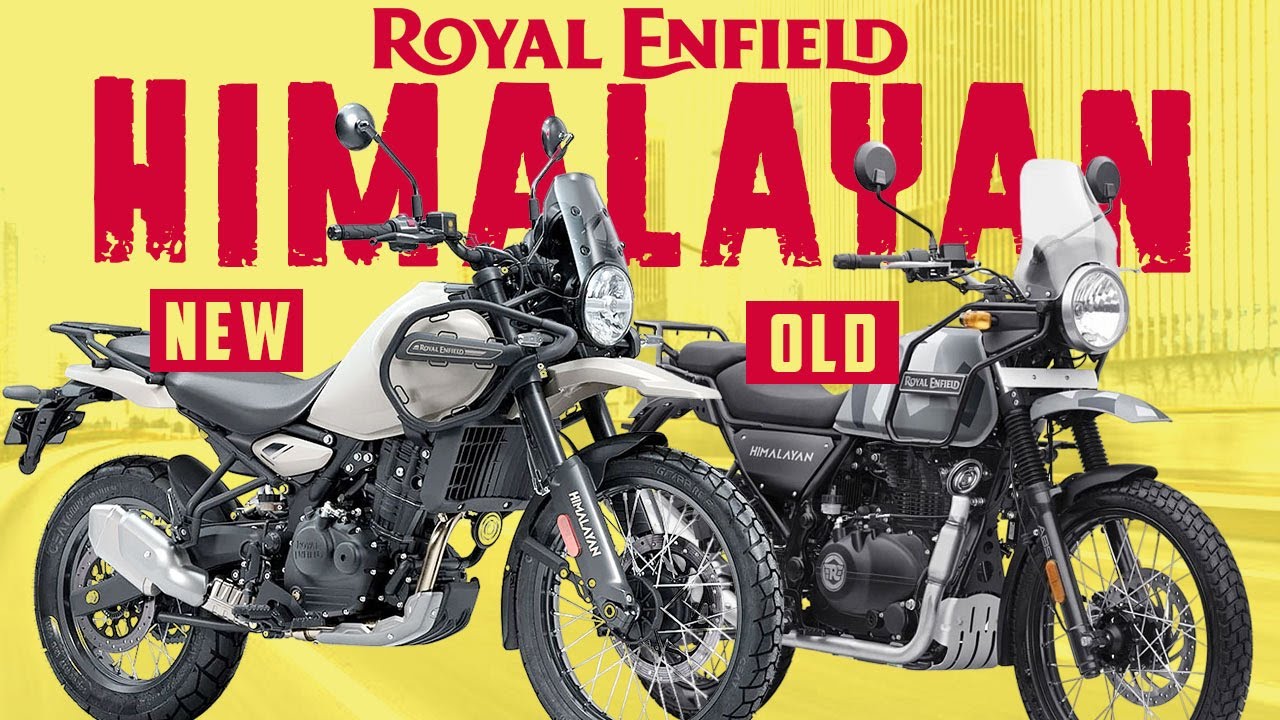 New Himalayan 450 vs old Himalayan 411 | Looks,Specifications, Features ...
