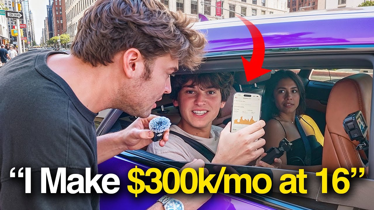 Asking Young Millionaires How They Got Rich - YouTube
