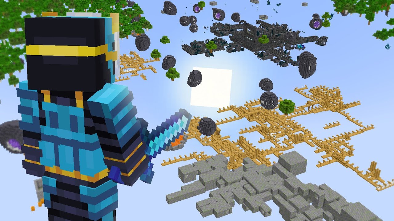 Beating Minecraft With No Terrain - YouTube
