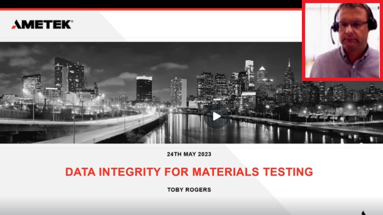Data Integrity webinar 24 May 2023 - YouTube