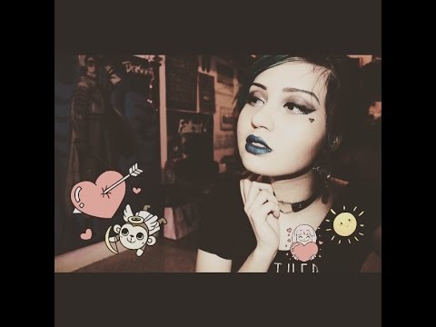 Goth Makeup Tutorial (Fail) - YouTube