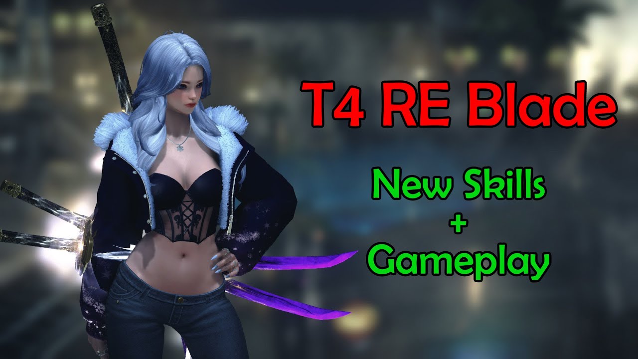 [Lost Ark] Trying RE Blade on new T4... RE Blade Gameplay - YouTube