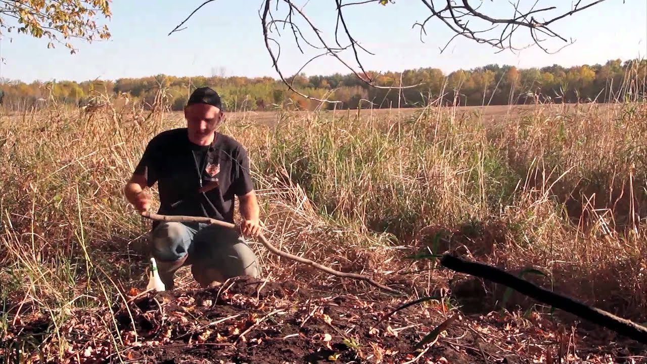 Buck Muck Mock Scrape Basics - YouTube