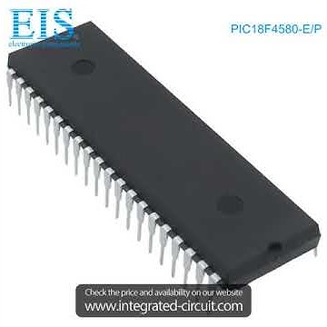 Sell PIC18F4580-E/P of Microchip Technology - YouTube