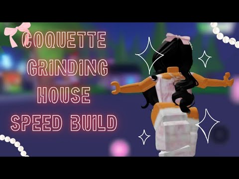 ♡Pink coquette Grinding house speed build *Affordable*♡ - YouTube