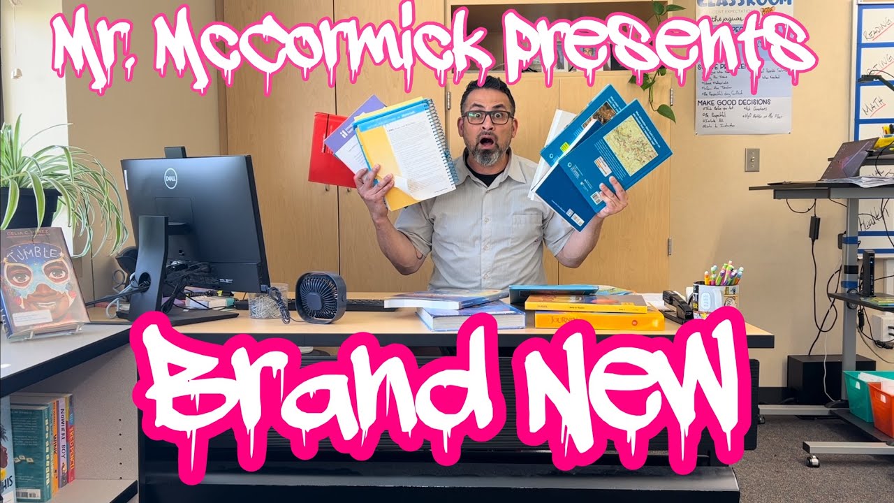 Mr. McCormick's BRAND NEW - YouTube