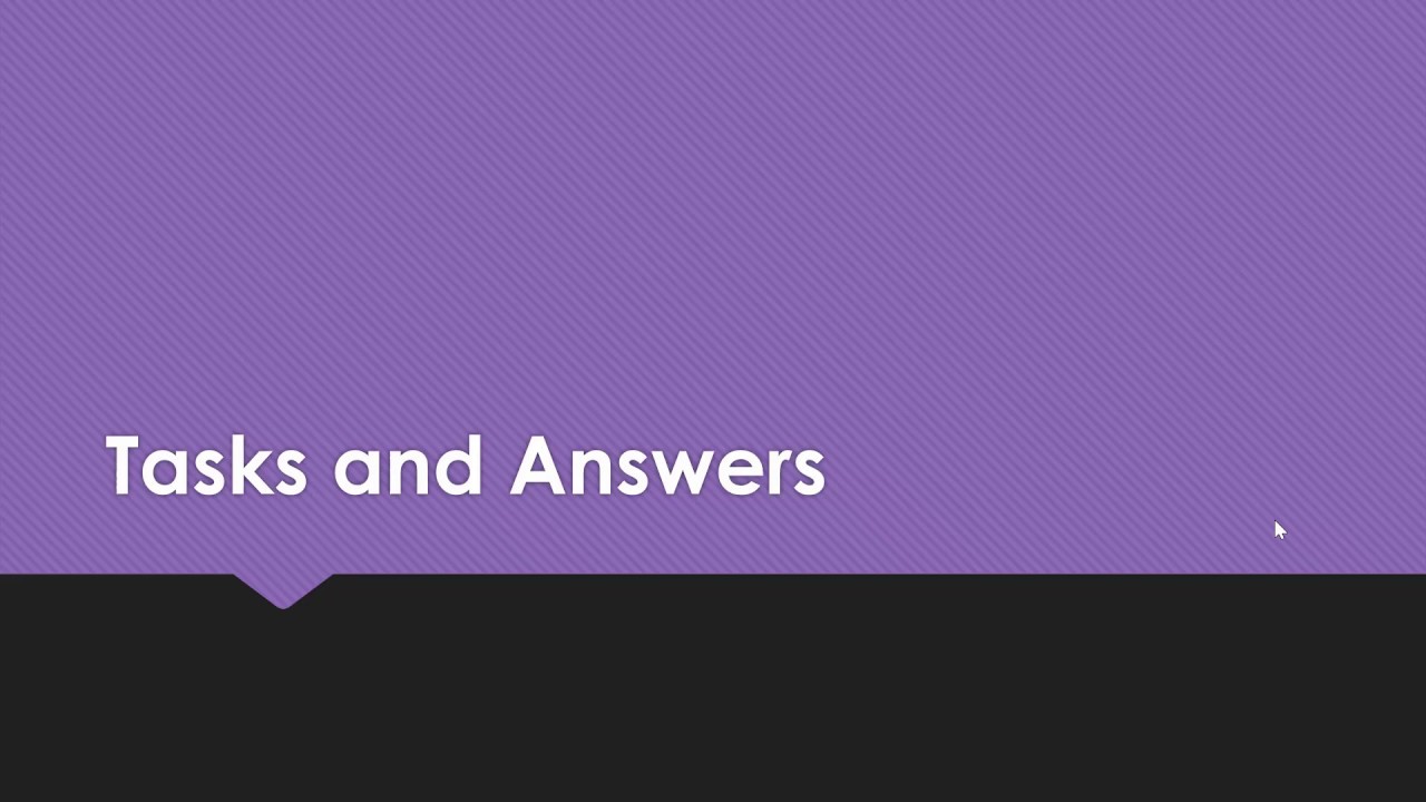64 -Task and Answer - YouTube