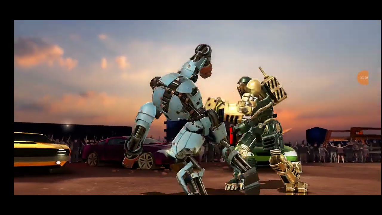 Real steel world robot boxing,Bio War VS robôs sparrig,VS Midas na ...