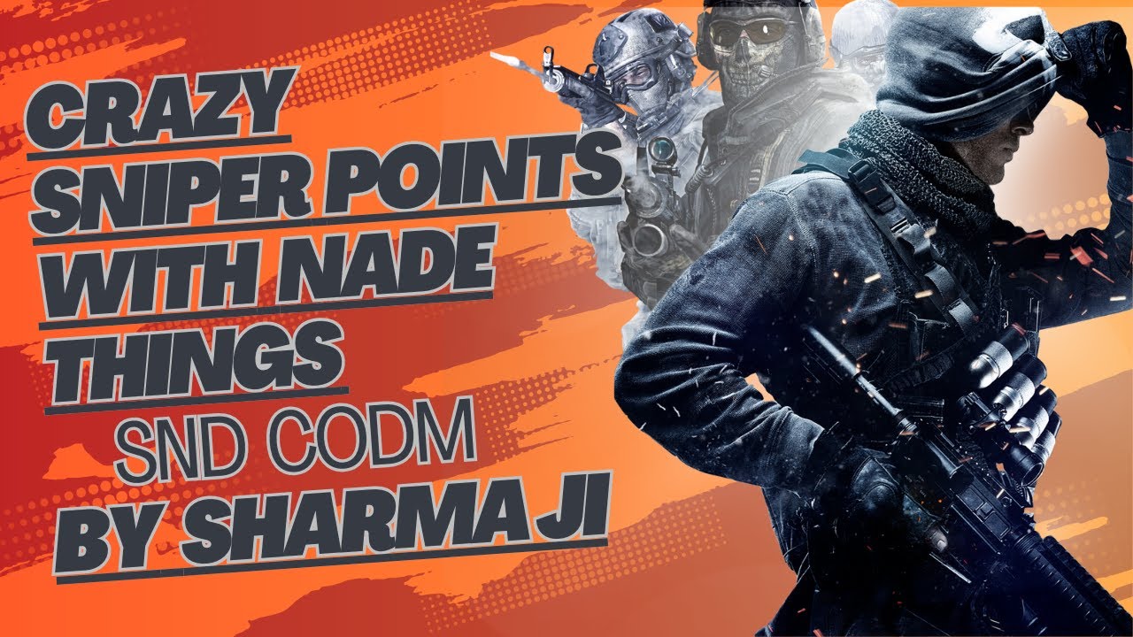 CRAZY SNIPER POINTS WITH NADE SHOW BY SHARMA JI - YouTube
