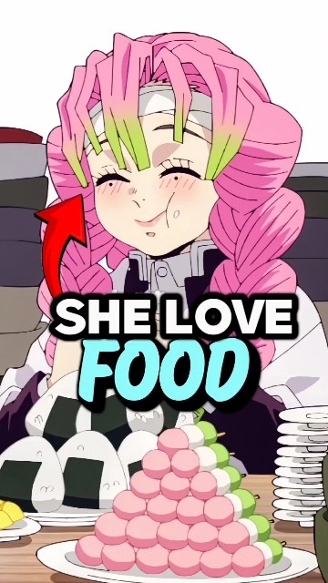 Mitsuri Loves Food. Demon slayer Explained. #demonslayer #shorts - YouTube