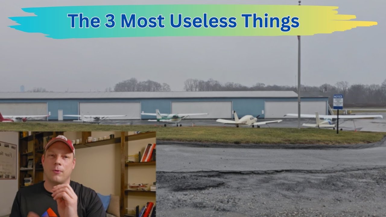 Flying: 3 Most Useless Things | Runway Altitude Fuel - YouTube