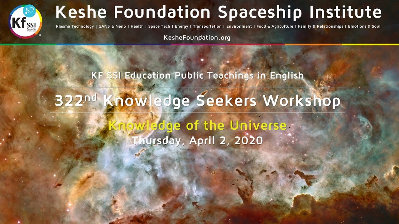 322nd Knowledge Seekers Workshop April 2, 2020 - YouTube