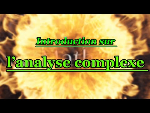 Introduction sur l’analyse complexe - YouTube