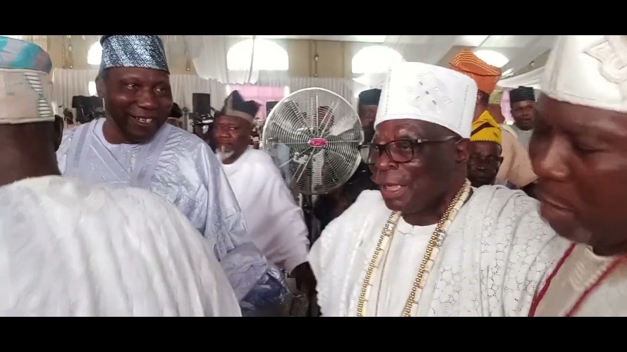 ARRIVAL OF OBA JOSEPH OLUBIYI TORIOLA FOR HIS CORONATION AND ...