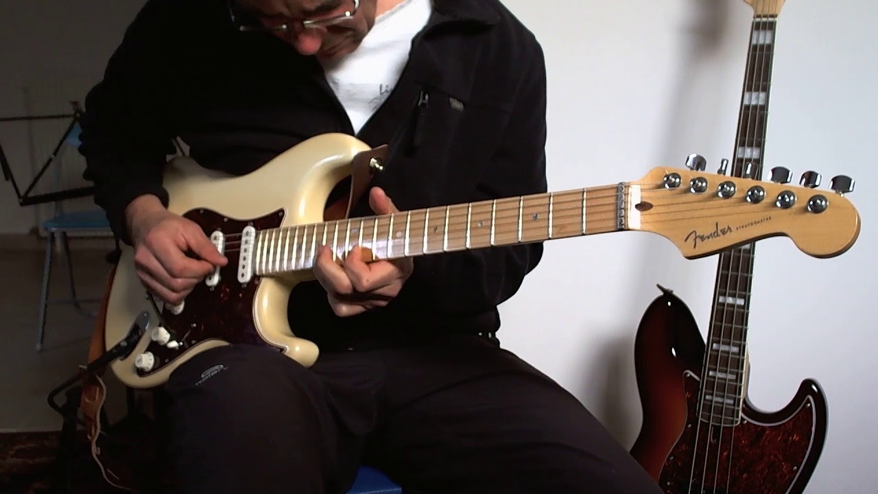 Stratocaster HSS with Lollar pickups + FUCHS Full House 50 - YouTube