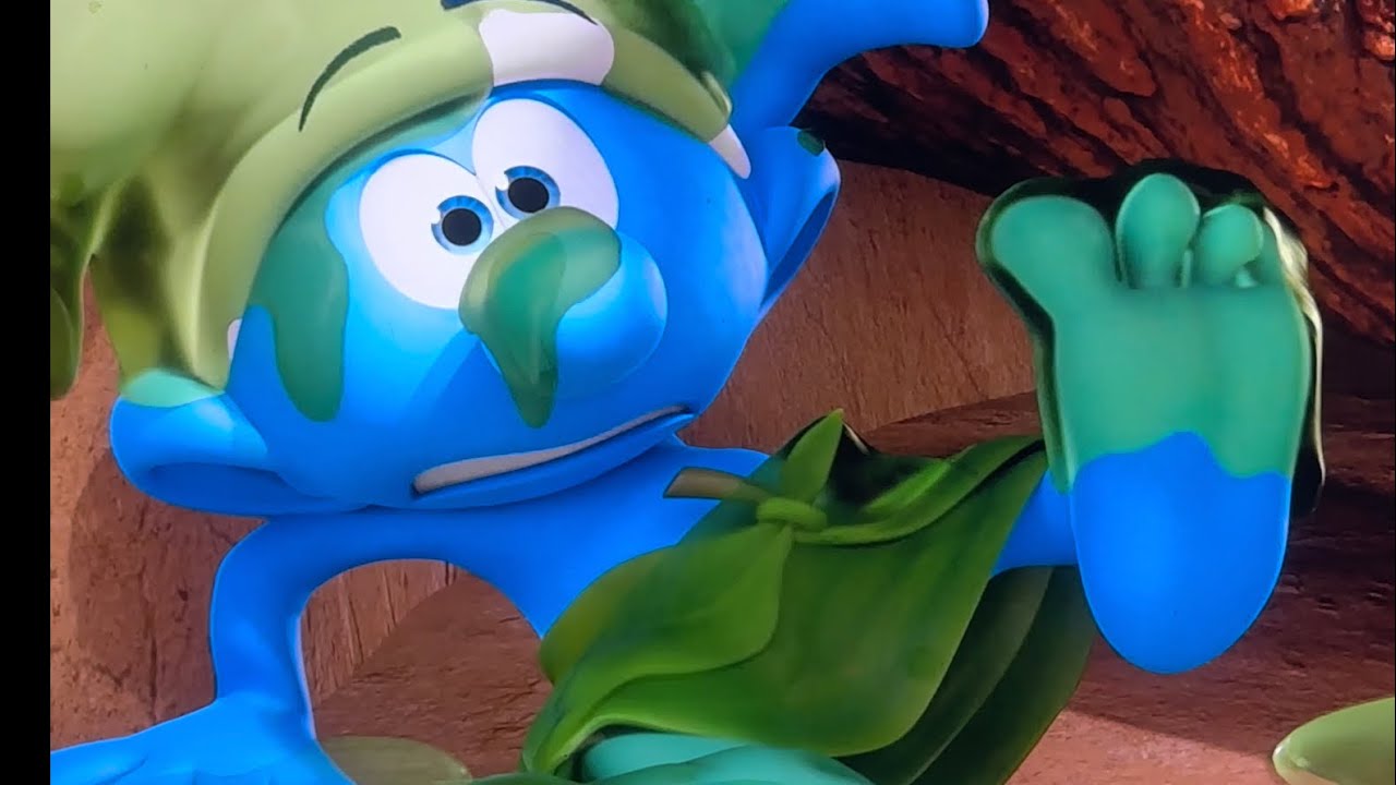 Jokey Smurf Lost His Pant and Ticklish - YouTube