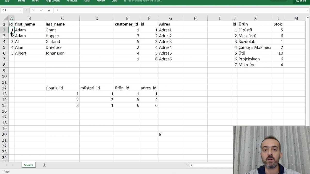 Veritabanı Tablo Oluşturma - Database Create Tables - YouTube