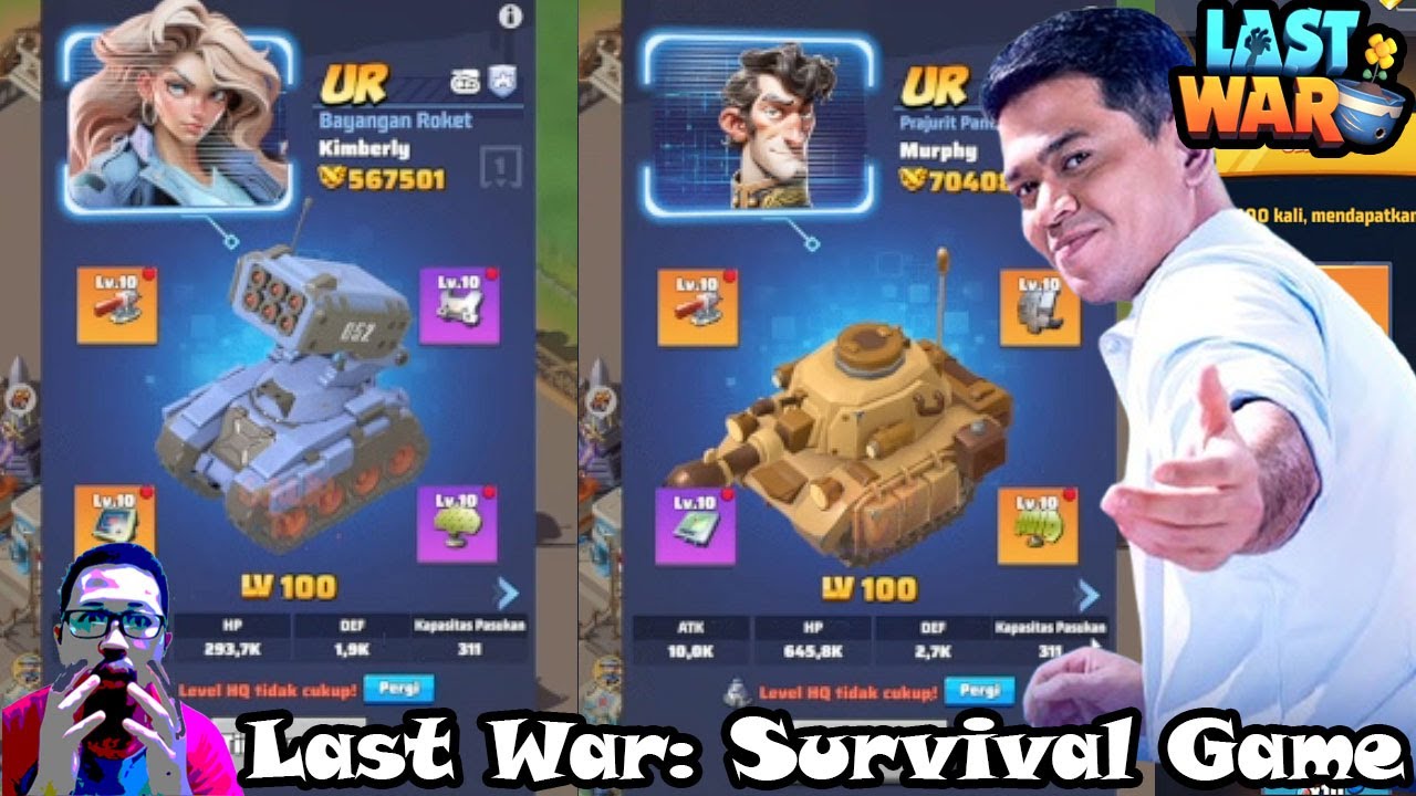 Kimberly & Murphy Level 100 - Duel Aliansi Latih Hero | Last War ...