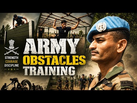 Army Obstacle Training 🪖 | Strength, Agility & Discipline | Narayan Singh Chopasnian (PTI)