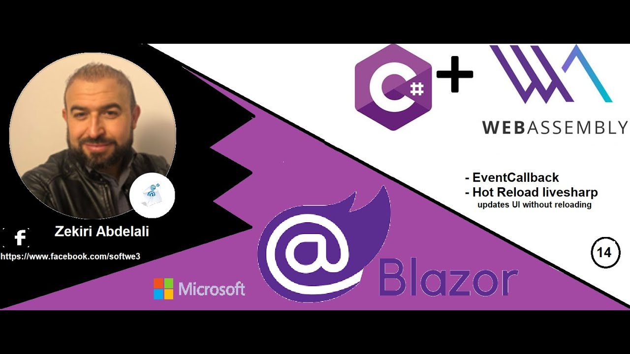 Blazor : 14 EventCallback - Hot Reload LiveSharp - YouTube