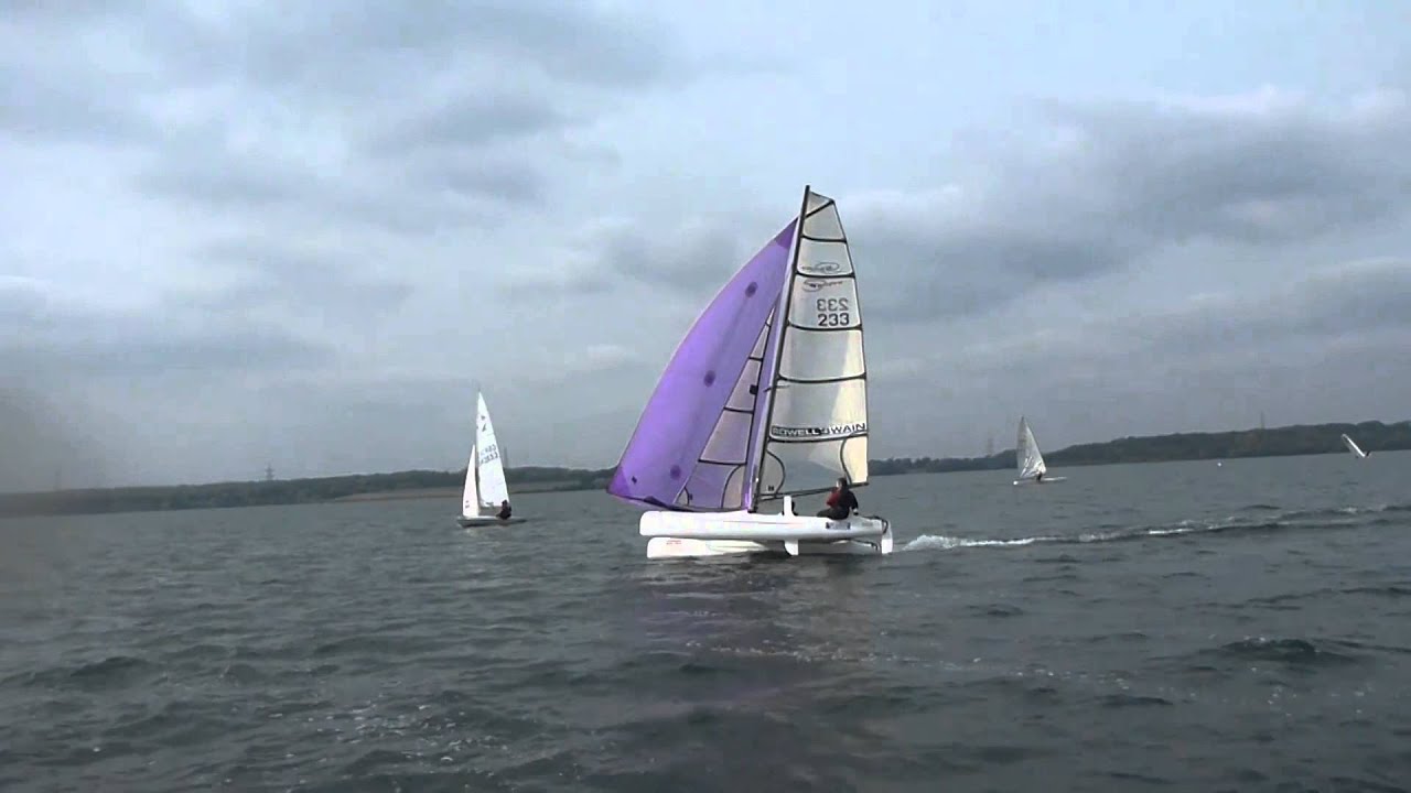 Spitfire Downwind Sailing - YouTube