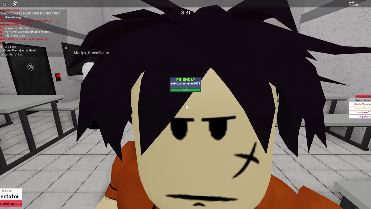 Roblox script scp