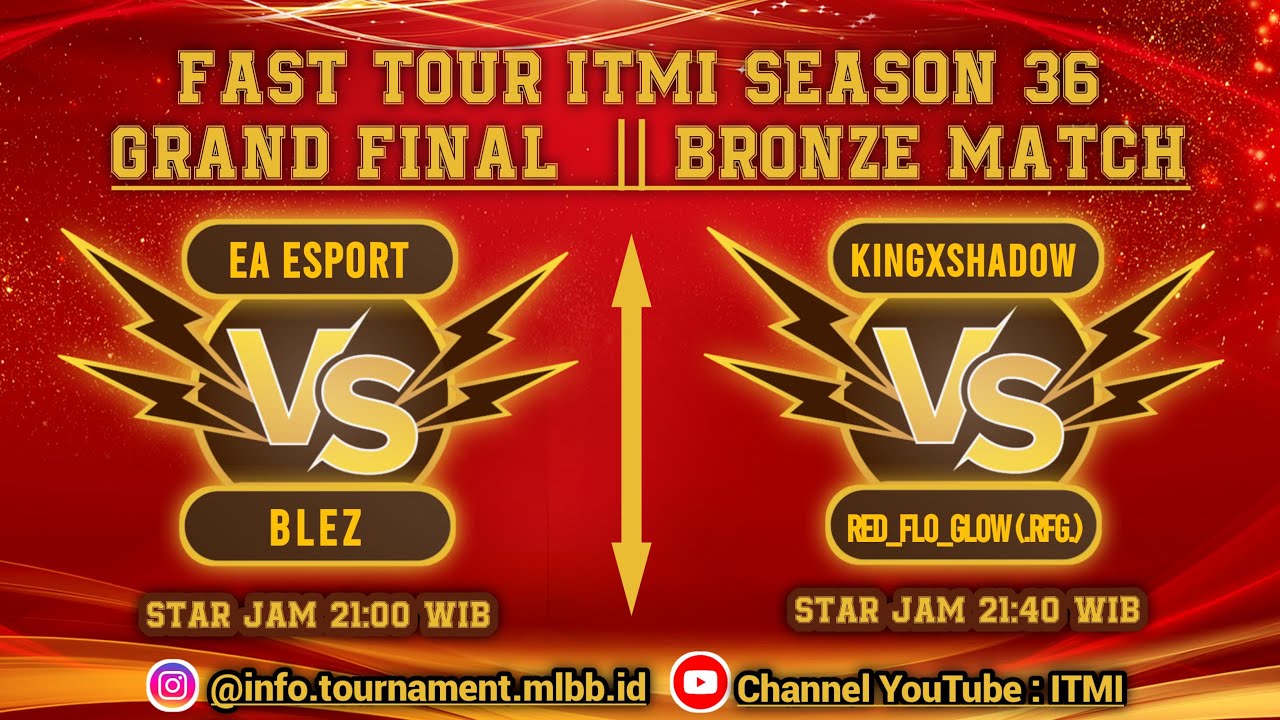 GRAND FINAL & BRONZE MATCH FAST TOUR ITMI SEASON 36 - YouTube