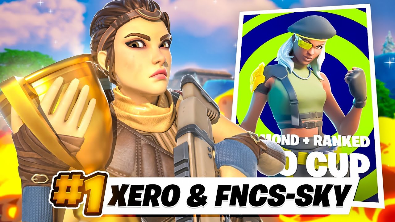 Diamond + Ranked Cup DOMINATION! w/ @Xero_FN - YouTube