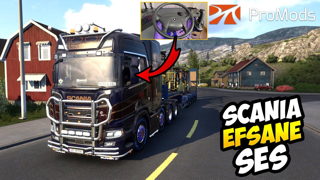 Scania Efsane Ses Modu | Promods #7 - YouTube
