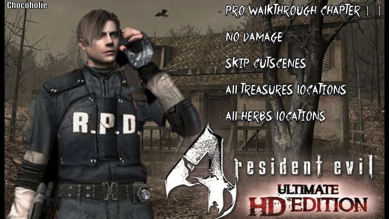 Resident Evil 4: Pro Walkthrough Chapter 1-1 [ No Damage ] - YouTube