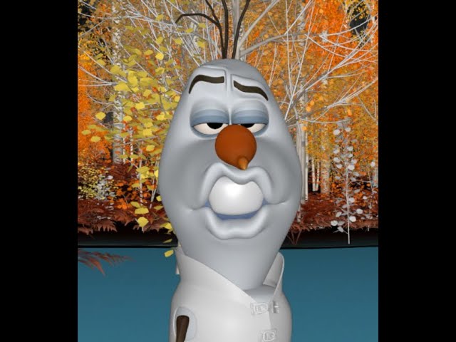 Olaf Congelado Derretendo Rosto Do Not Make OLAF (From FROZEN 2) IN
