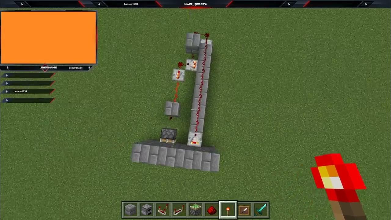 Minecraft Item Frame Secret Door | Bedrock Redstone Tutorial - YouTube