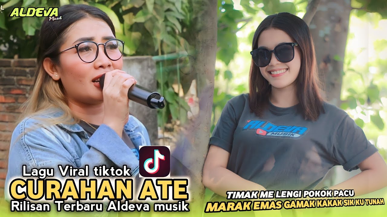 CURAHAN ATE ALDEVA MUSIK.LAGU VIRAL RILISAN TERBARU.VOC RHIA ANGGELINA - YouTube