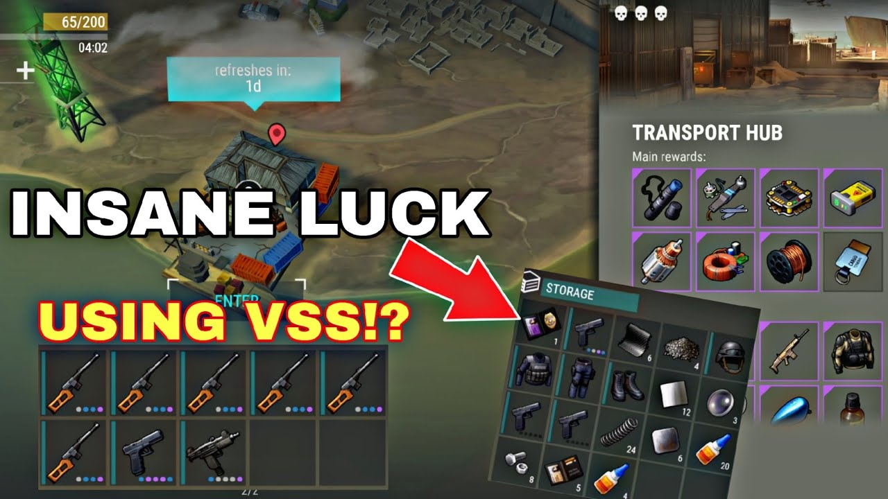 CLEARING TRANSPORT HUB USING VSS WEOPONS BEST BPD CHEST🙌 - YouTube