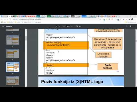 FIT - II godina - Web Tehnologije (JavaScript Funkcije i događaji ...