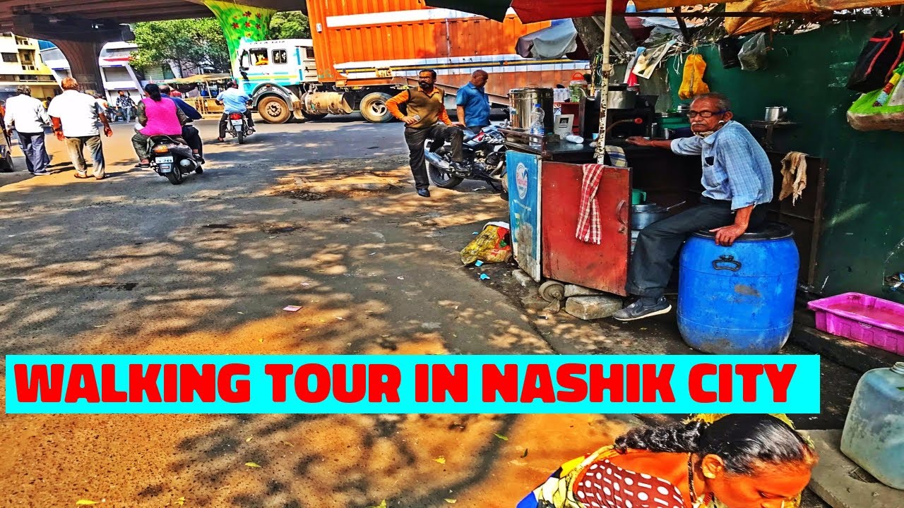 4K HD ,WALKING TOUR, NASHIK | INDIA Streets, Shopping Tour Nasik ...