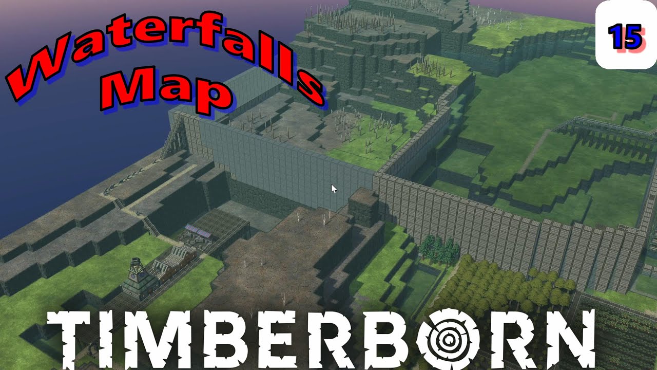 Timberborn / Hard Mode / Waterfalls Map / 15 - YouTube