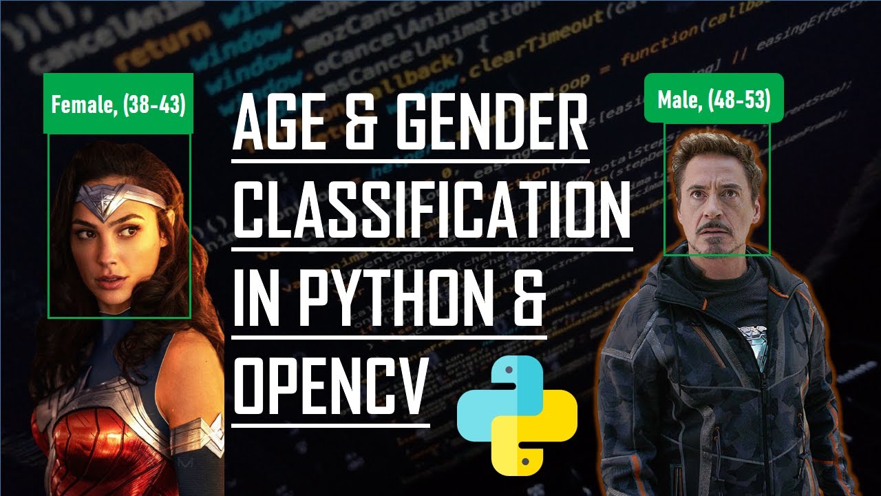 Real Time Age And Gender Recognition Using Pre Trained Caffe Models L Python Opencv