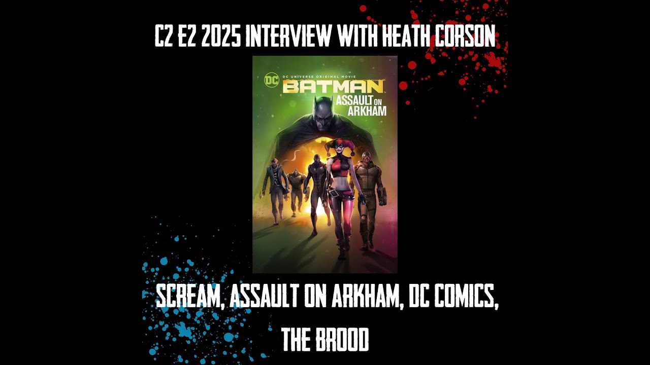 Heath Corson (Scream, Batman Assault on Arkham, DC Comics, The Brood ...