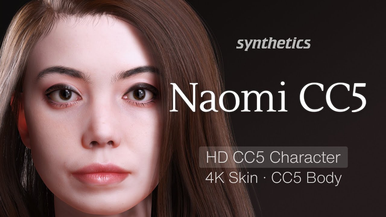 Synthetics – Naomi CC5 for Character Creator 5 - YouTube